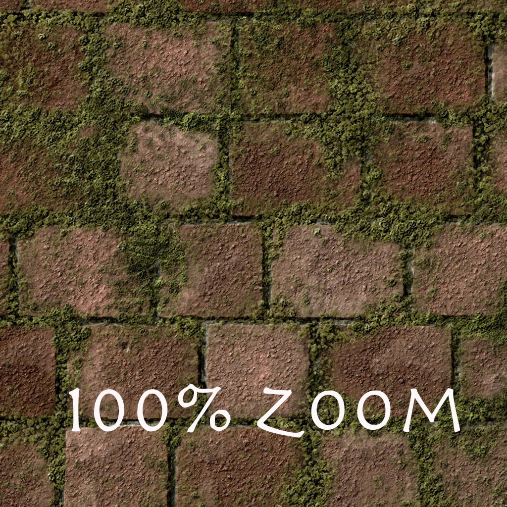 15 Photo-realistic Seamless Mossy Stone Cobble Digital Papers. Tiling ...