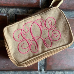 Personalized Canvas Travel Kit - Etsy