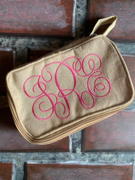 Personalized Canvas Travel Kit - Etsy