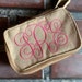 Personalized Canvas Travel Kit - Etsy