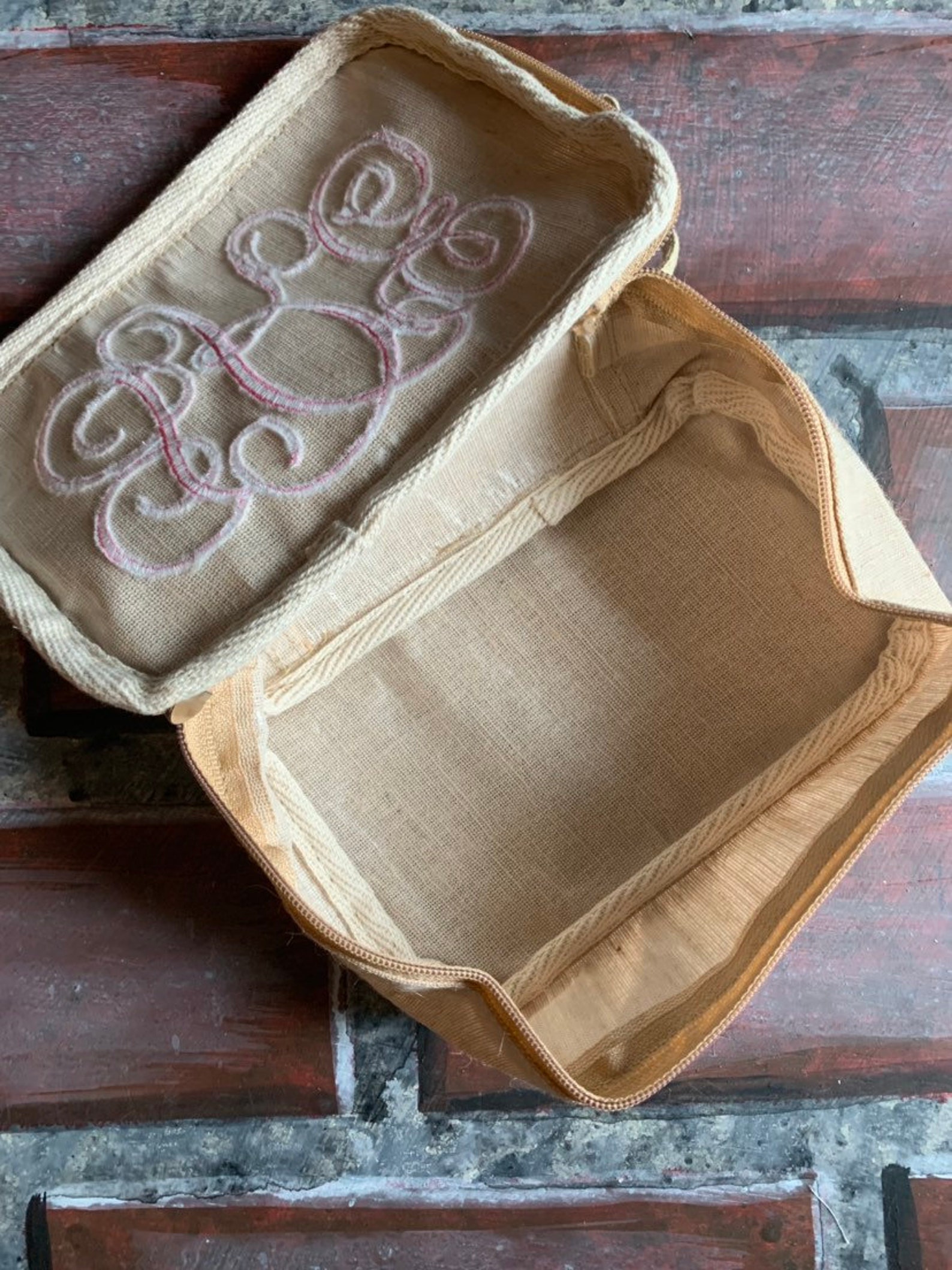 Personalized Canvas Travel Kit | Etsy