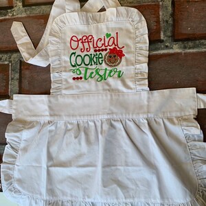 Official Cookie Taster Apron - Etsy