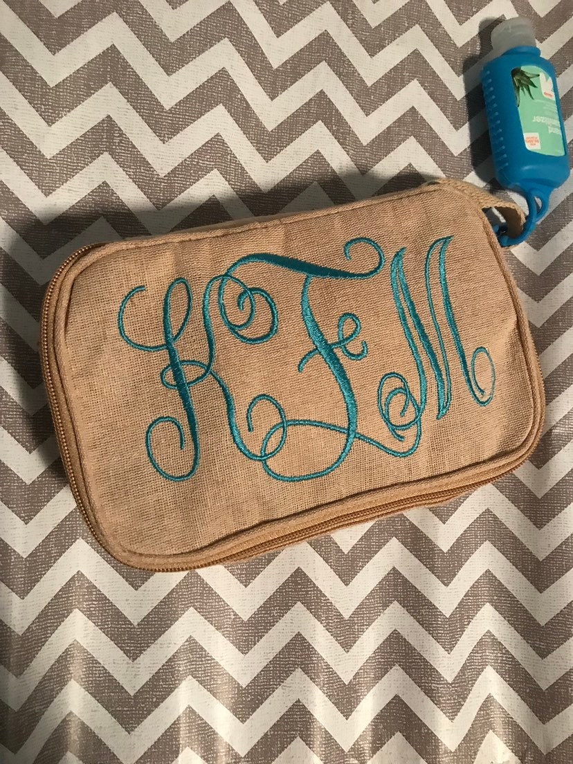 Personalized Canvas Travel Kit | Etsy