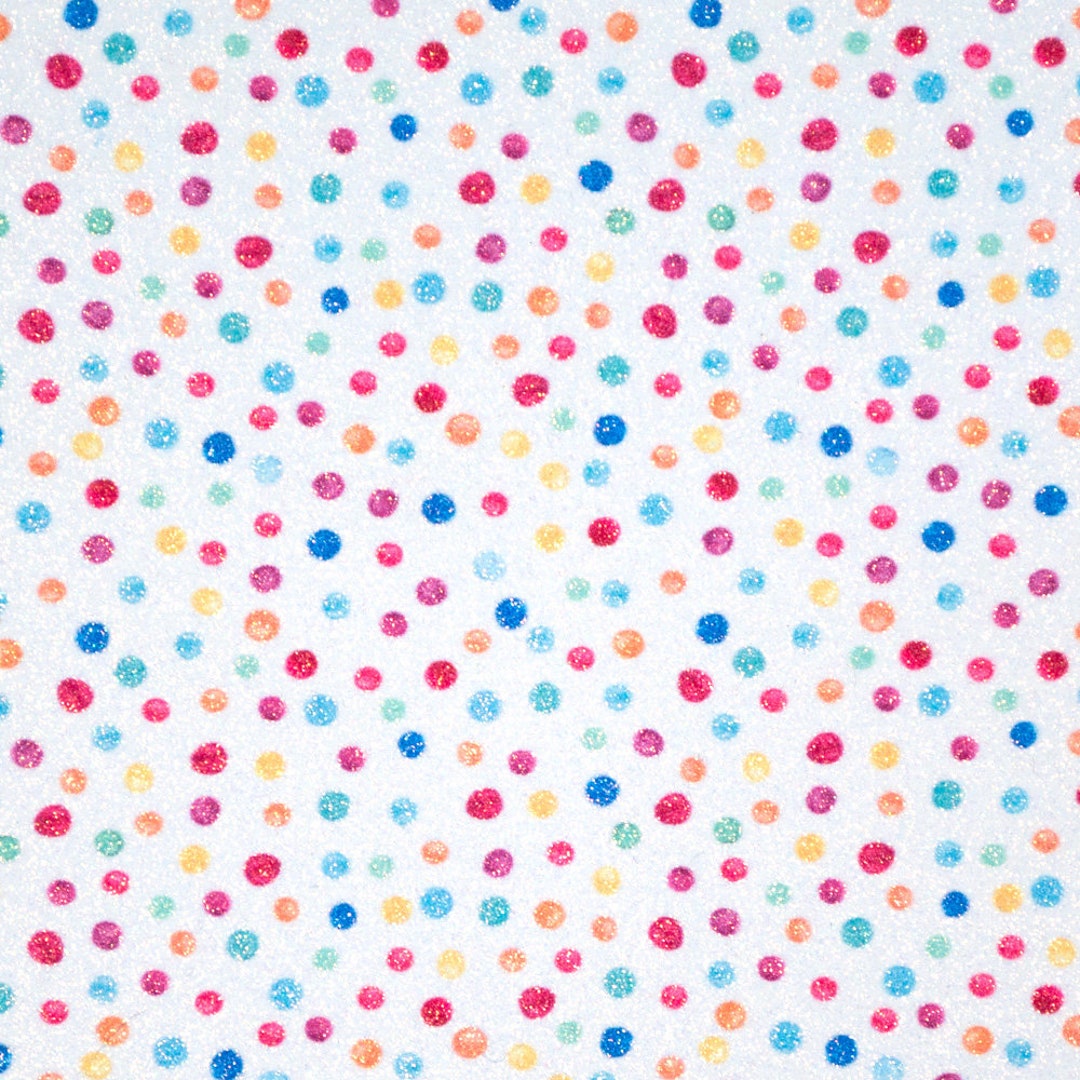 Birthday Confetti - MESS FREE Glitter Premium Printed Felt Sheet ...