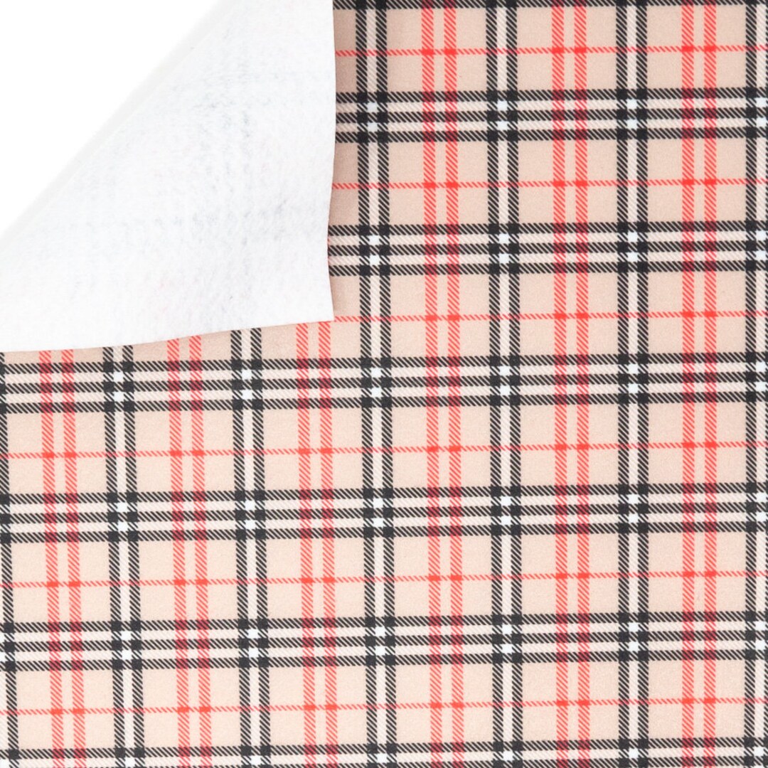 Luxury Plaid Premium Printed Felt Sheet // Made in USA // Baby Safe - Etsy