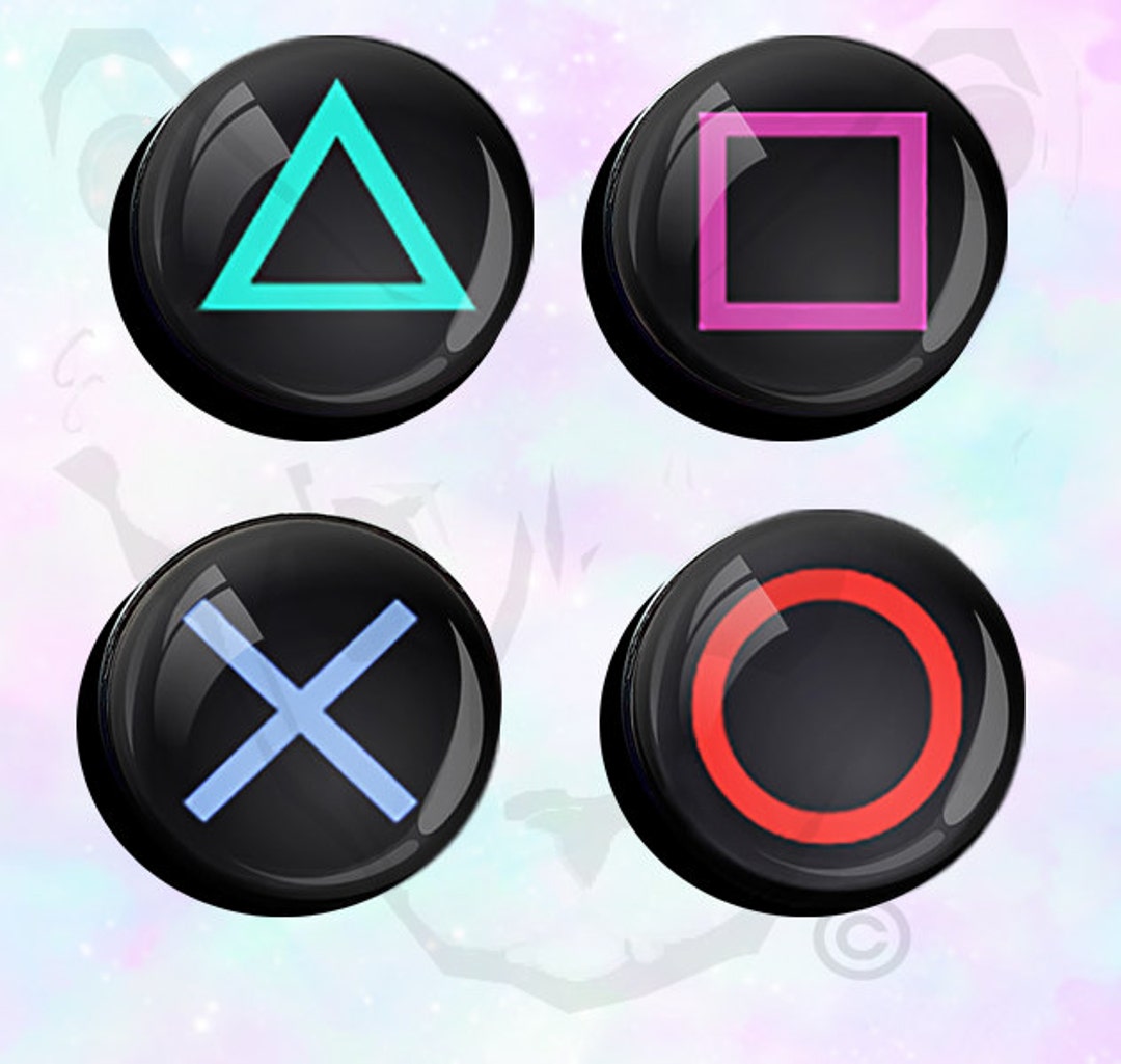 2 Pairs 4 Piece Combo of Playstation PS3 Buttons Ear Plugs - Etsy
