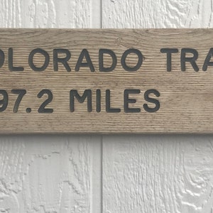 Rustic Trail Signs, Peak Signs, Colorado 14ers, Weathered, Patina ...