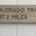 Rustic Trail Signs, Peak Signs, Colorado 14ers, Weathered, Patina ...