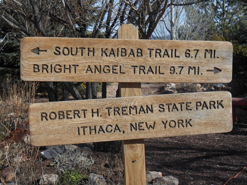 Rustic Trail Signs, Peak Signs, Colorado 14ers, Weathered, Patina ...