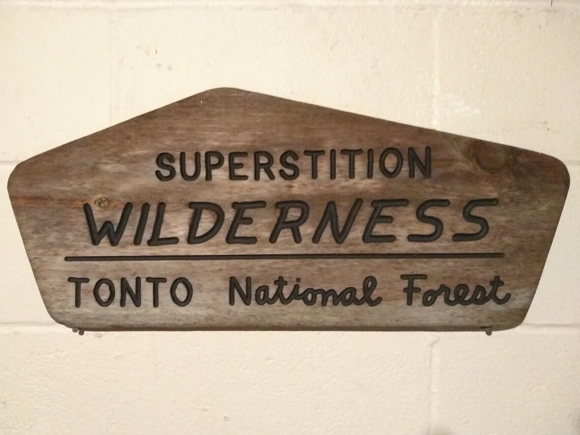 Rustic Trail Signs Peak Signs Colorado 14ers Weathered - Etsy