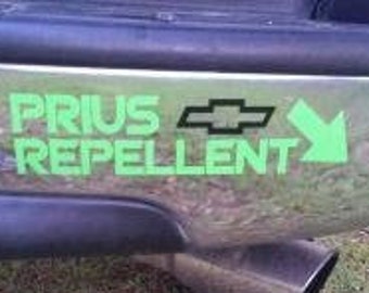Prius Repellent Funny Bumper Sticker Parody Vinyl Decal JDM Dope Euro ...