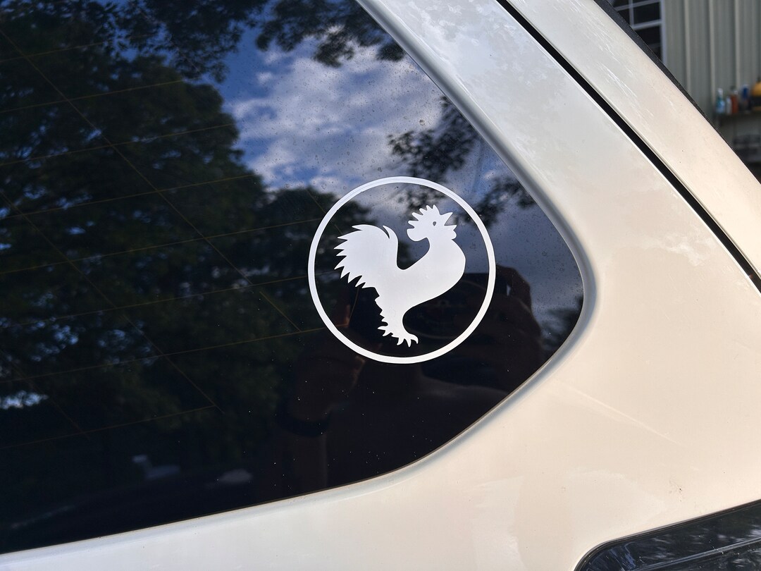 Rooster Decal 4" - Etsy