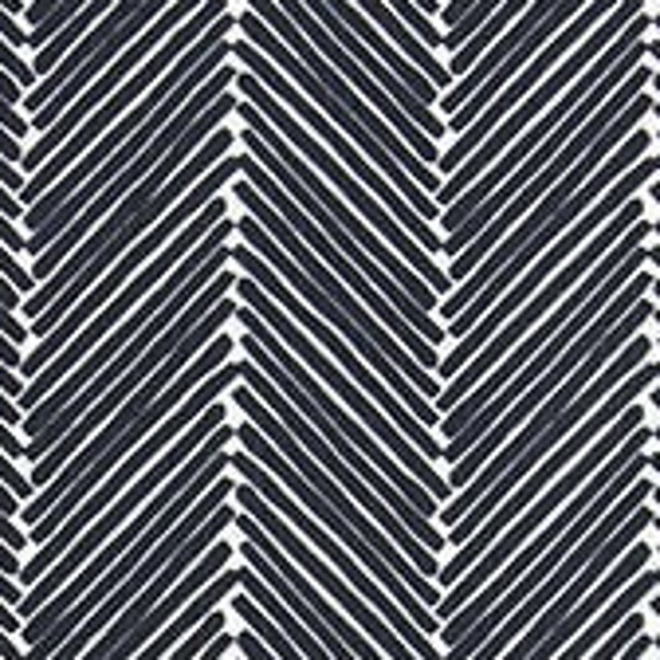 Blue Chevron Curtain - Etsy