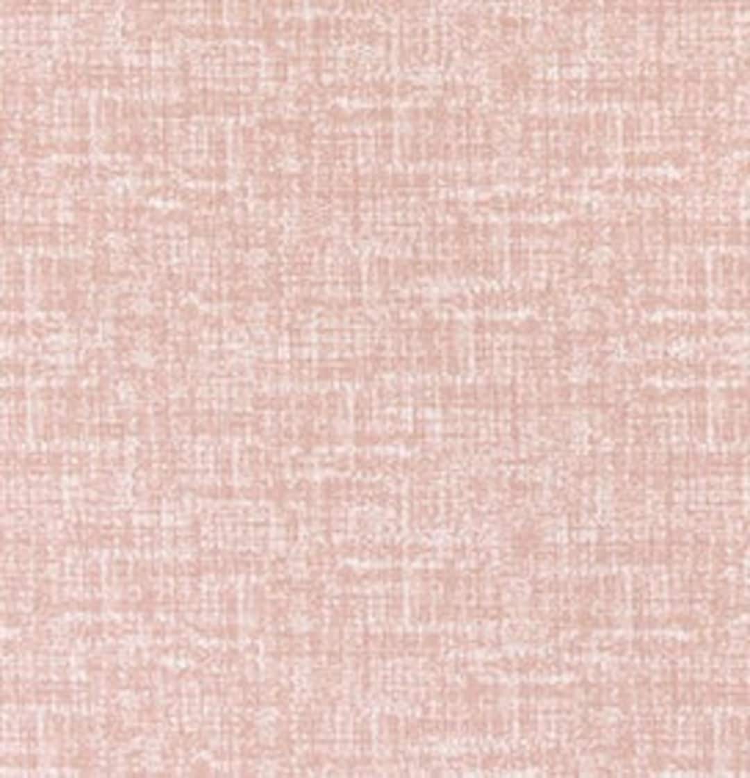 Blush Pink Textured Cotton Canvas Fabric: Home Decor, Drapery ...