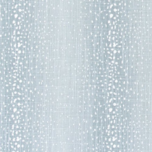 Soft Slate Blue and White Abstract Stripe Fabric by the Yard | Etsy