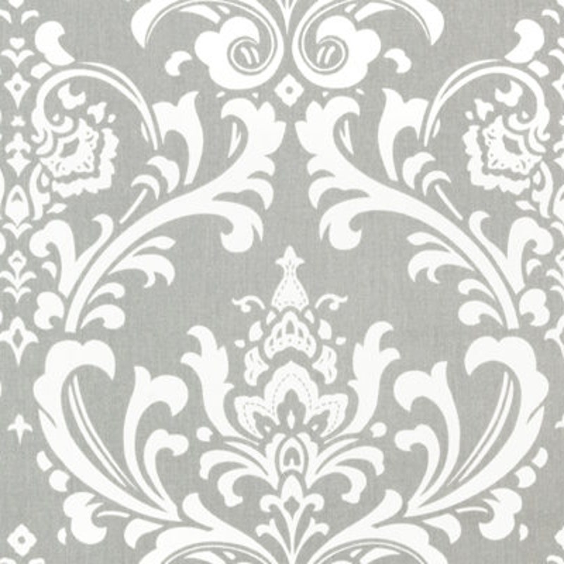 Gray Damask - Etsy