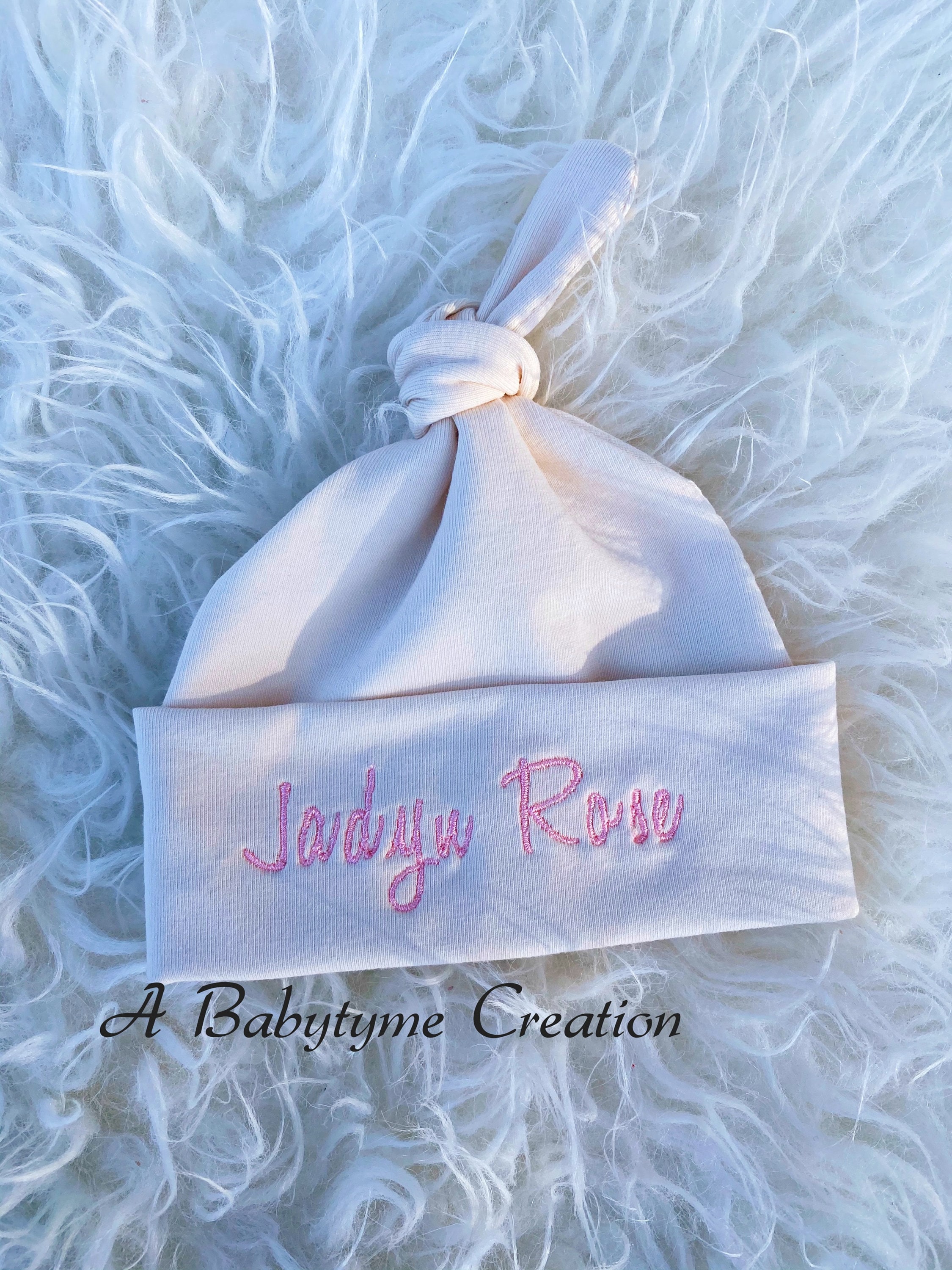 Organic Cotton Newborn Hat Personalized Newborn Baby Hat - Etsy.de