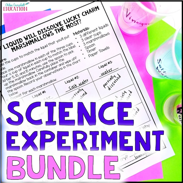 Science Experiments - Etsy