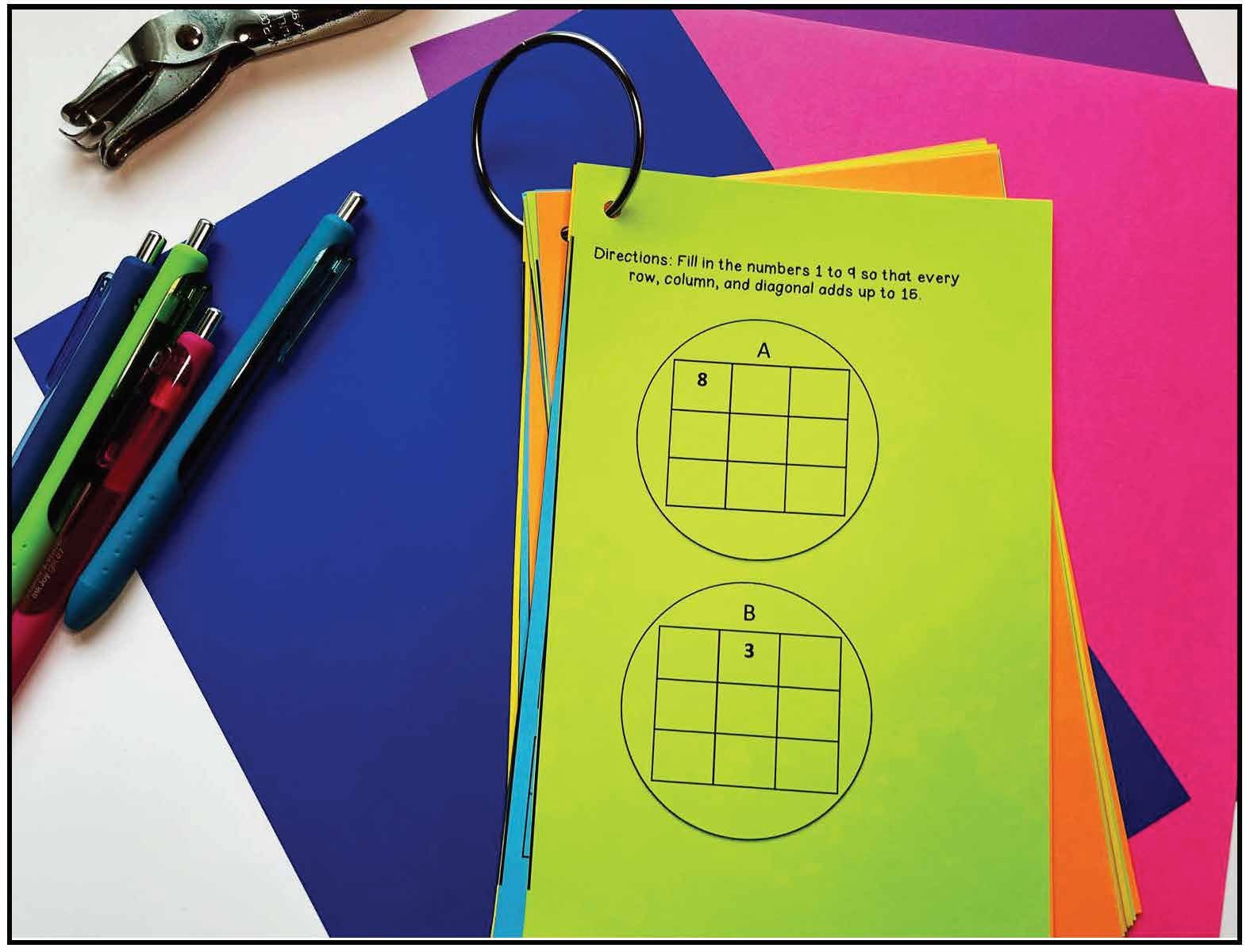 Early Finisher Activities - I'm Done Now What Activity Book ...