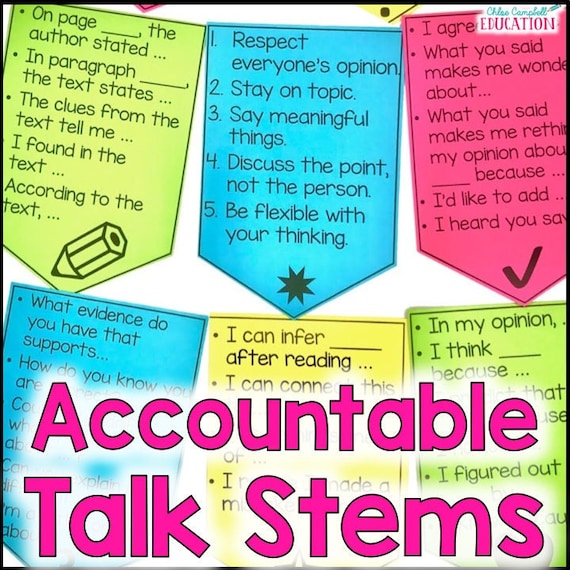 Accountable Talk Phrases