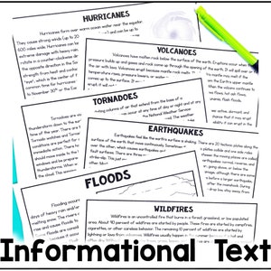 Natural Disaster Activities - Severe Weather Unit - Earth Science ...