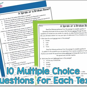High Interest Close Reading Passages Set 2 Informational Text - Reading ...