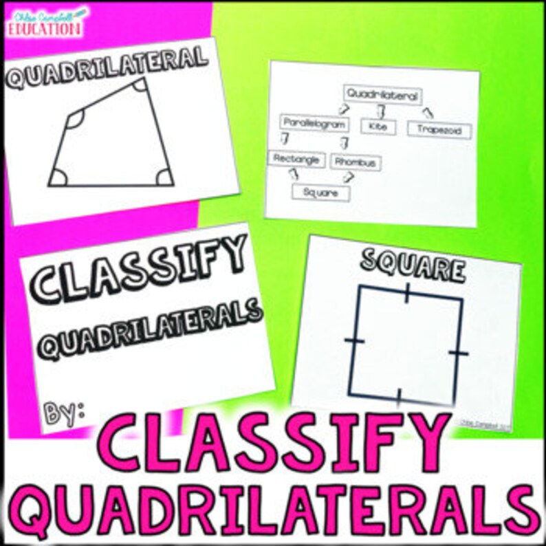 Quadrilateral Hierarchy and Classifying Triangles Classify Polygons ...