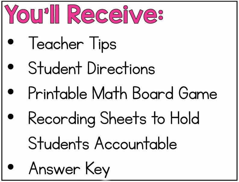 Measurement Conversions Customary Units Board Game Customary - Etsy