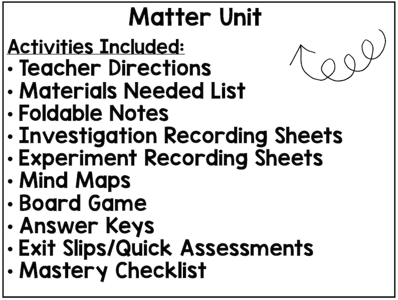 States of Matter Unit - Physical Science - Properties of Matter Solids ...