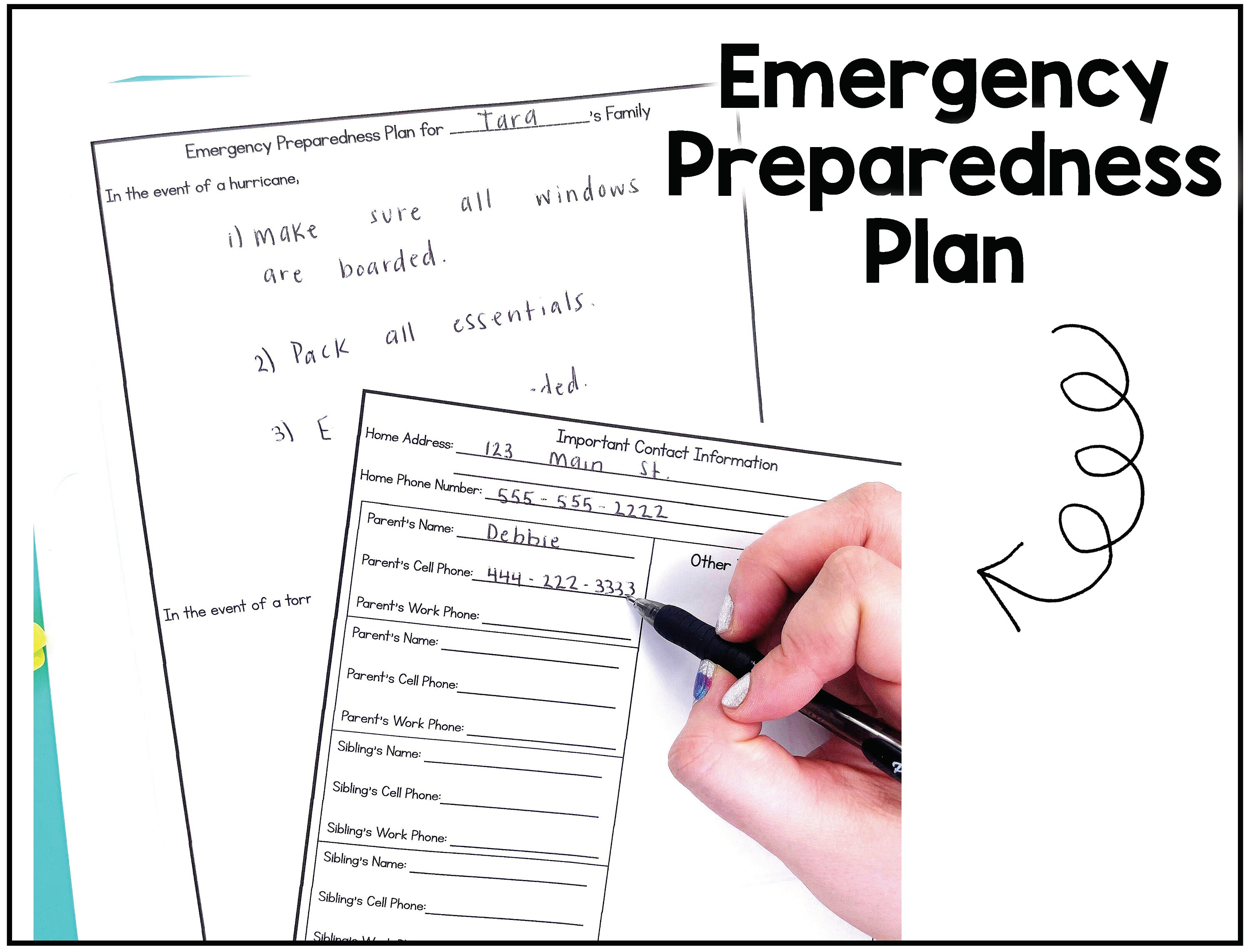 Natural Disaster Activities Severe Weather Unit Earth - Etsy