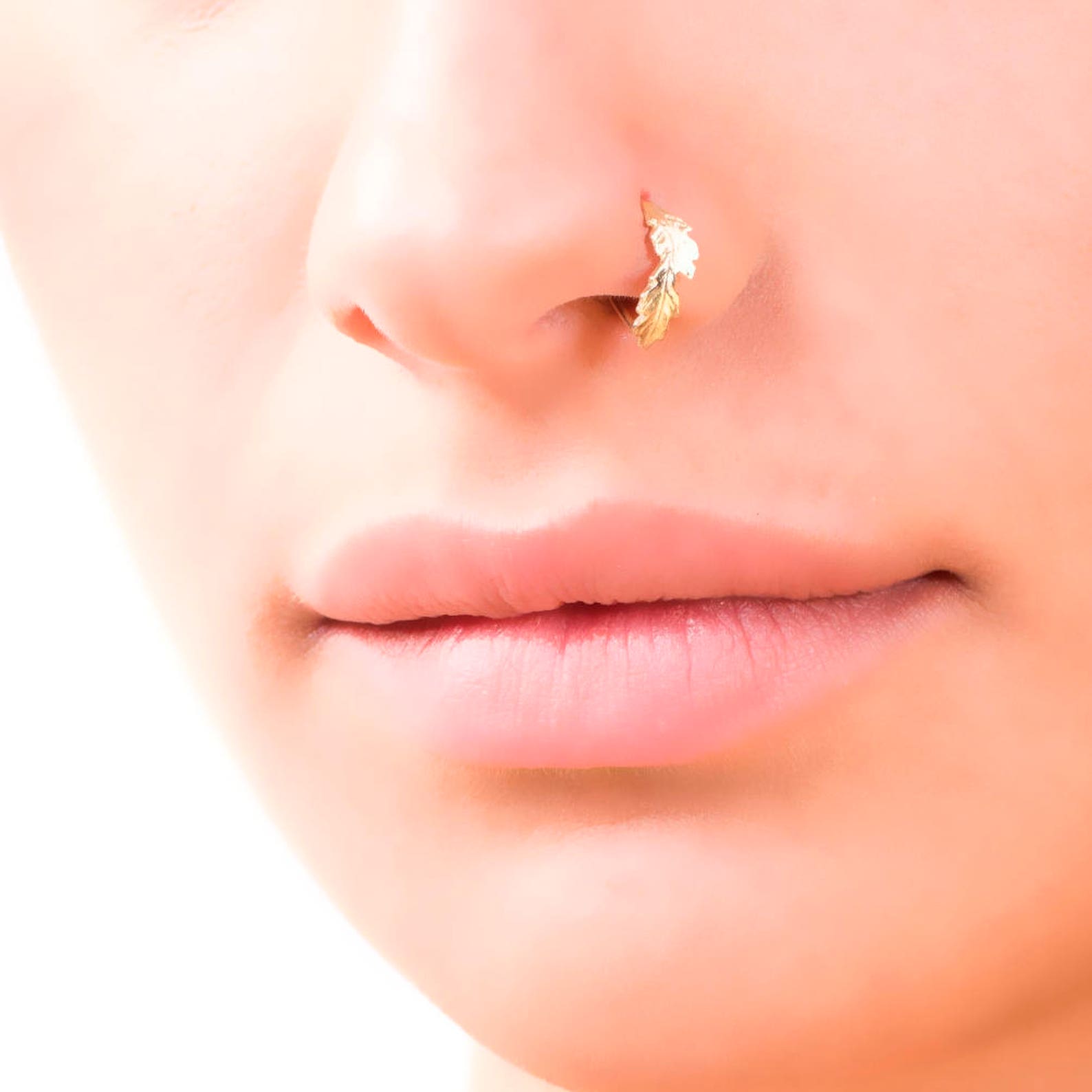 Unique Nose Ring Nose Ring Nose Piercing Nose Stud Indian - Etsy Israel