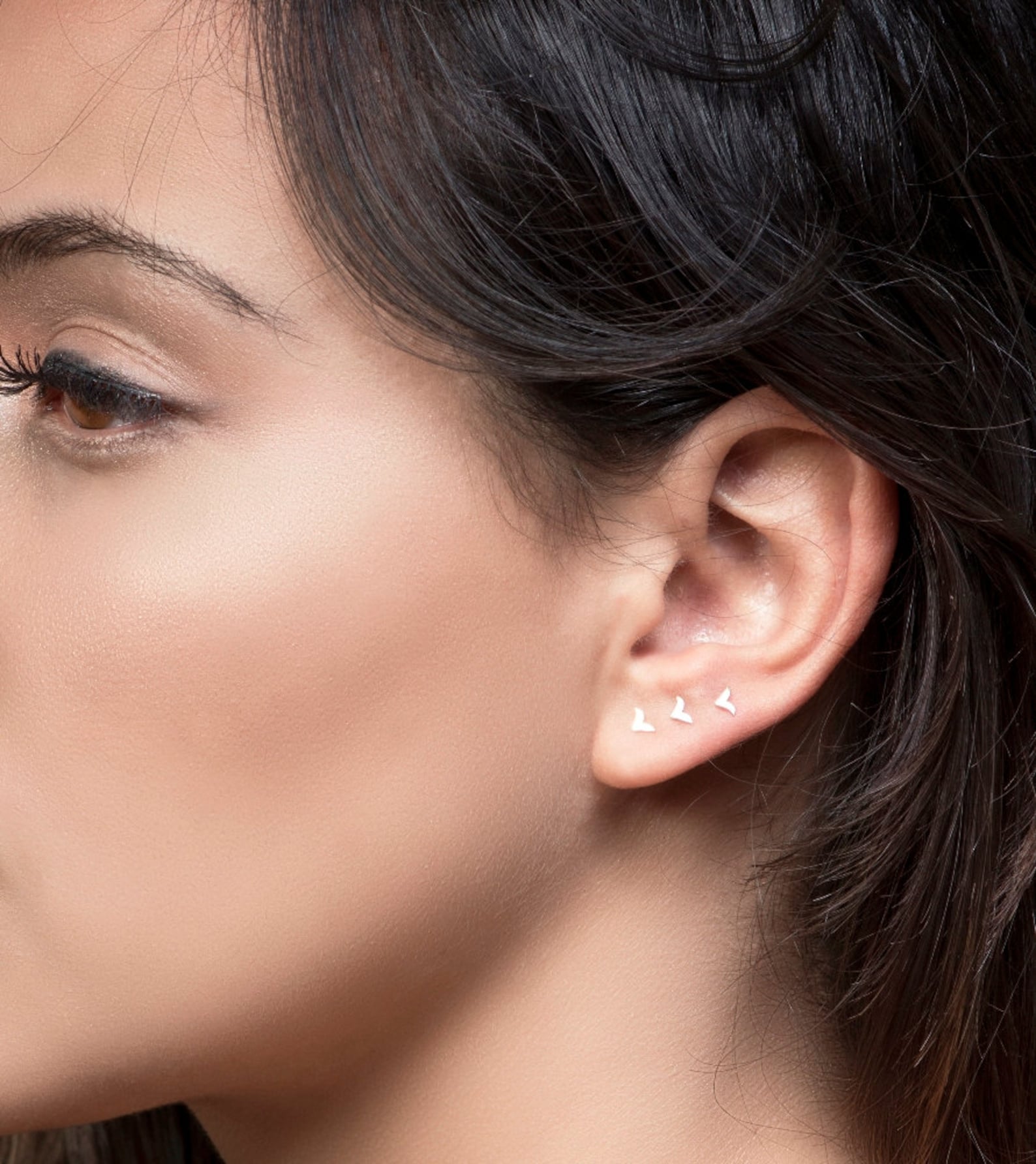 Tiny Stud Earrings Small Earrings Tiny Earring Tiny Gold - Etsy UK