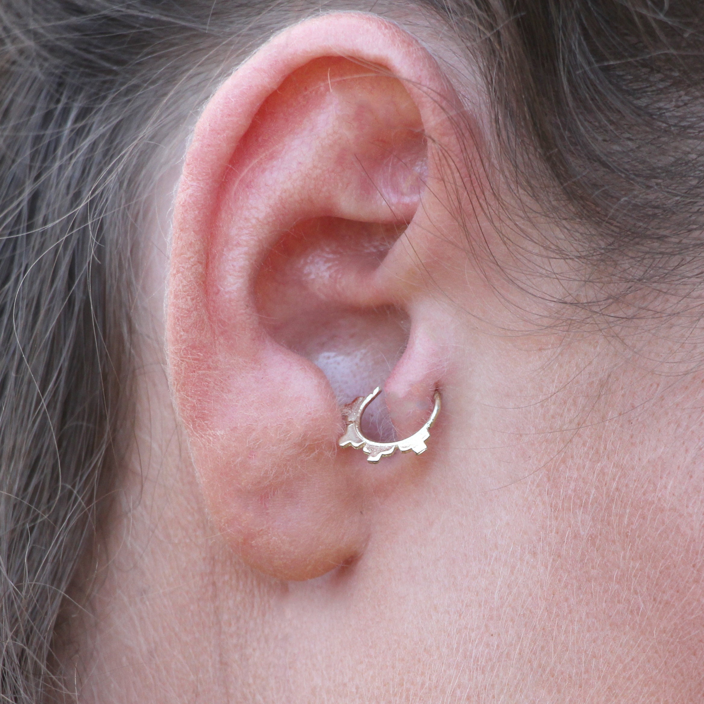 Helix Earring Forward Helix Hoop Forward Helix Ring Helix | Etsy