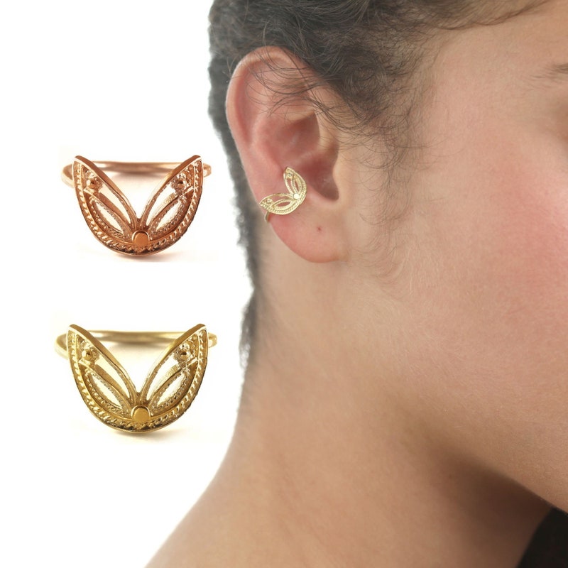 Gold Conch Ring - Etsy