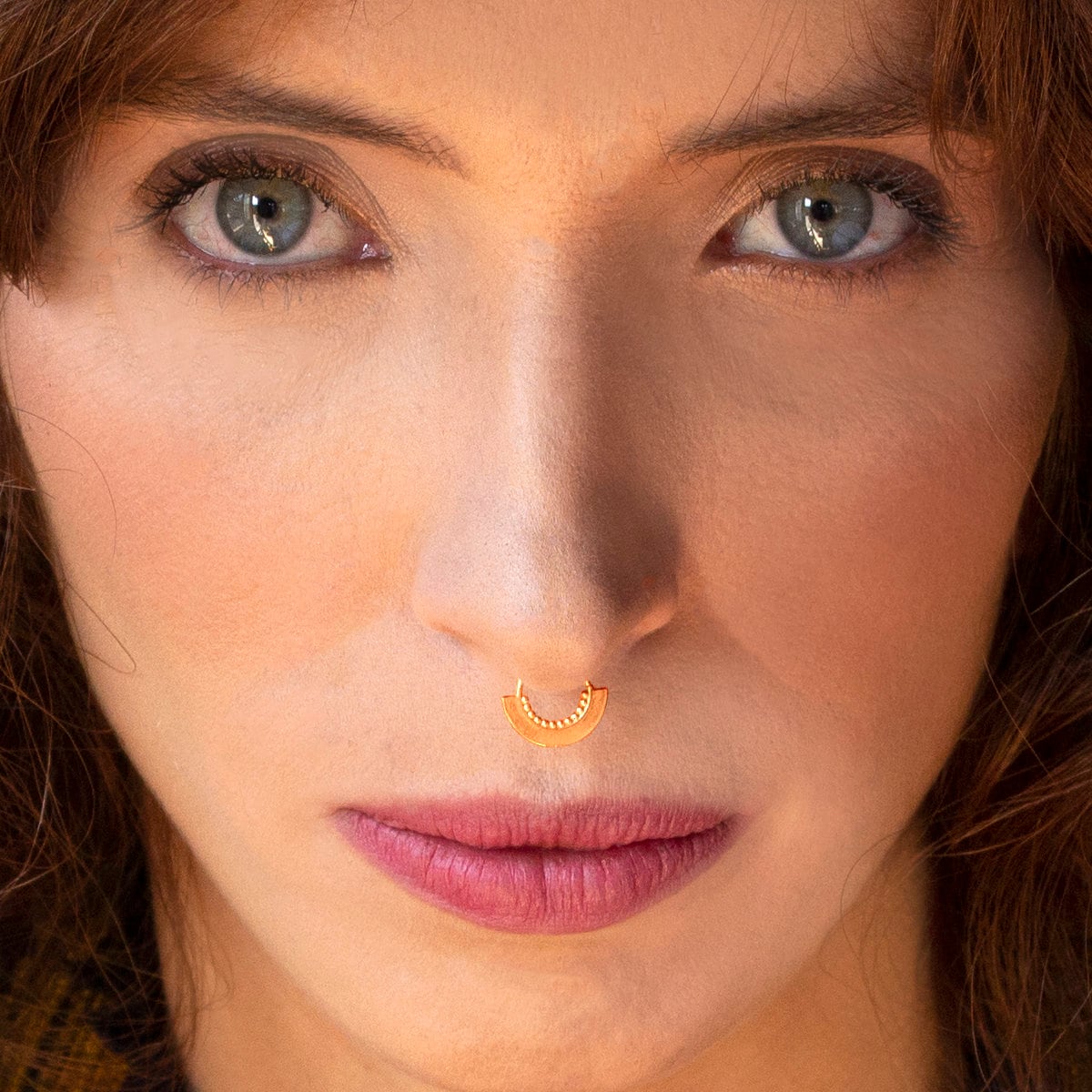 Gold Septum Ring Tribal Septum Septum Ring Men Unique | Etsy