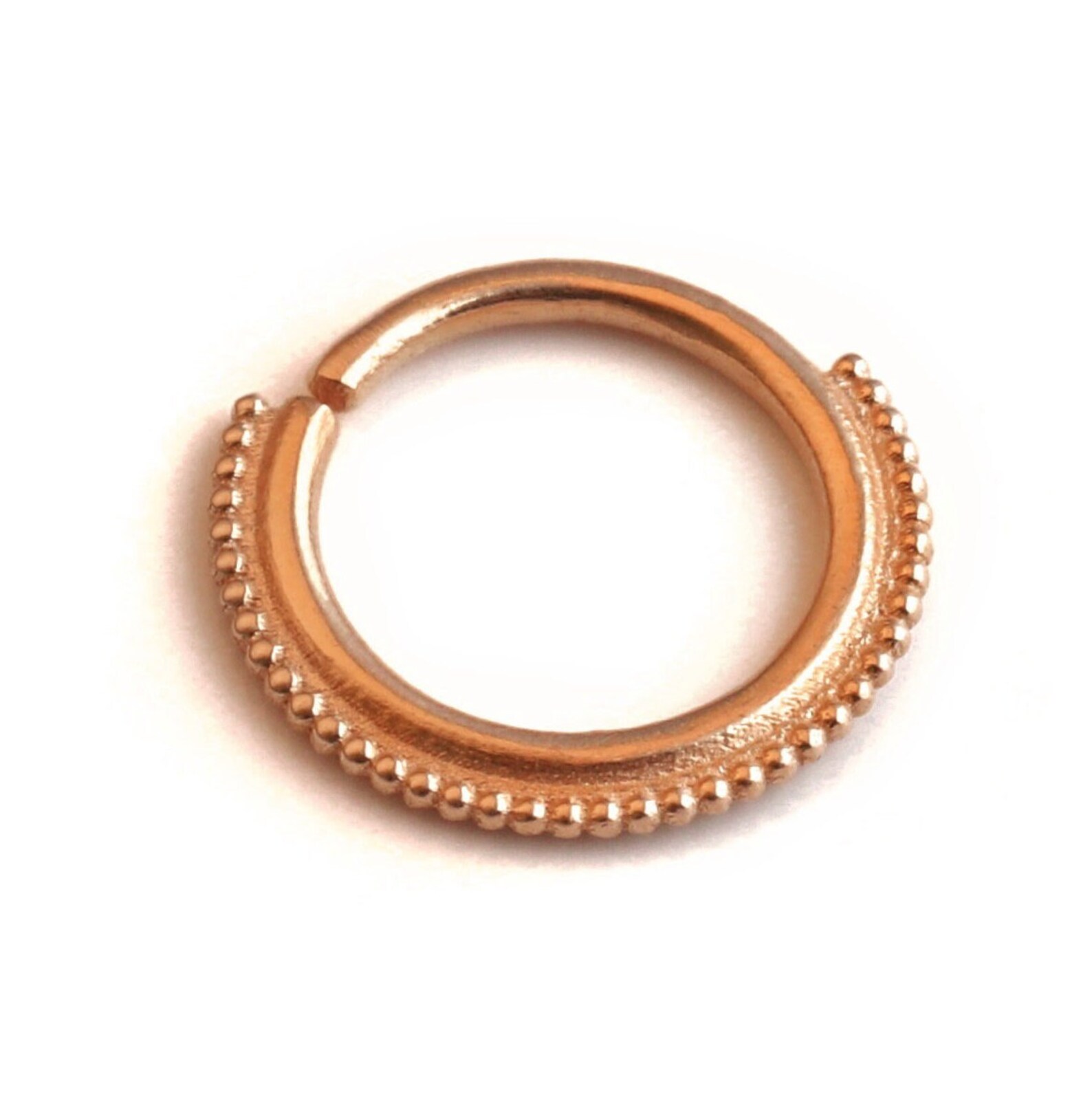 Gold Septum Ring 14K Gold Septum Gold Septum Jewelry Gold - Etsy