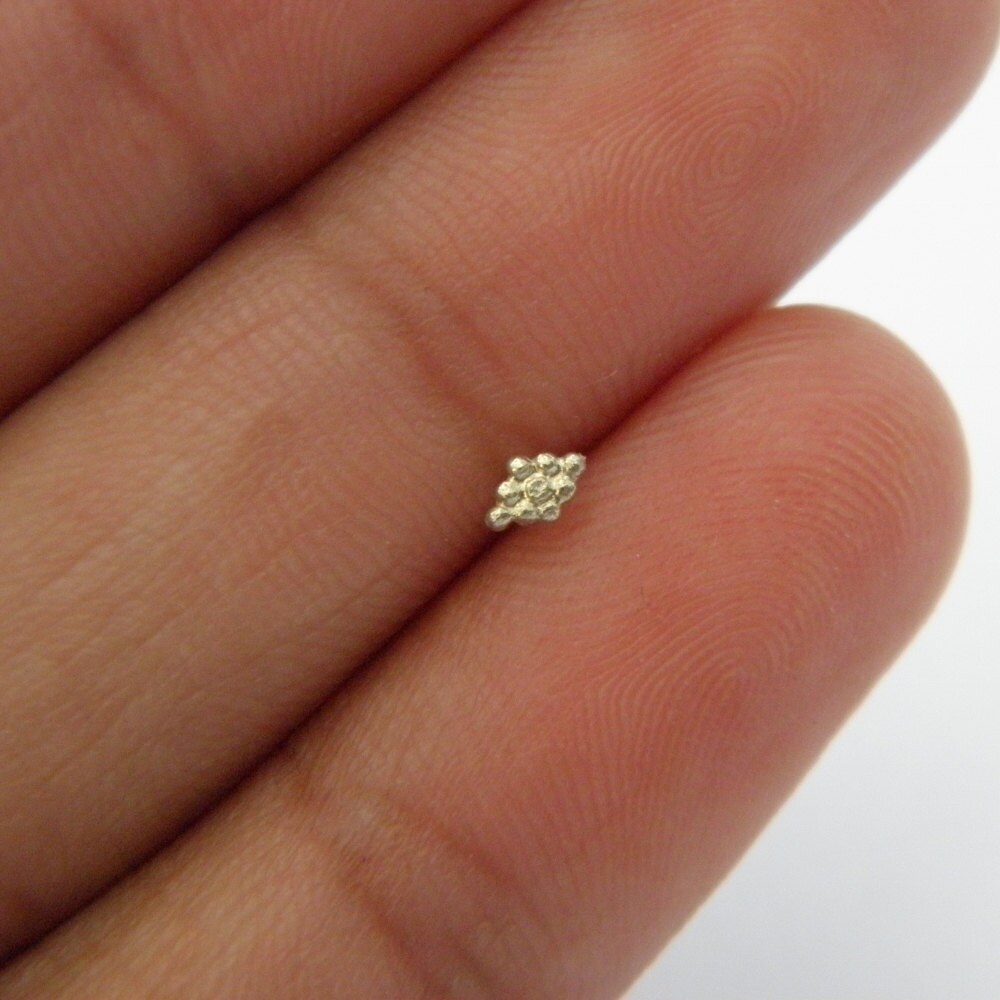 Silver Nose Stud Tiny Nose Stud Indian Nose Stud Tragus | Etsy