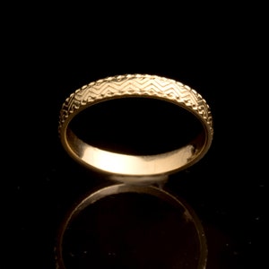 Ring for Women, 18k Gold Ring, Band for Women, 18K Gold Band, Wedding ...