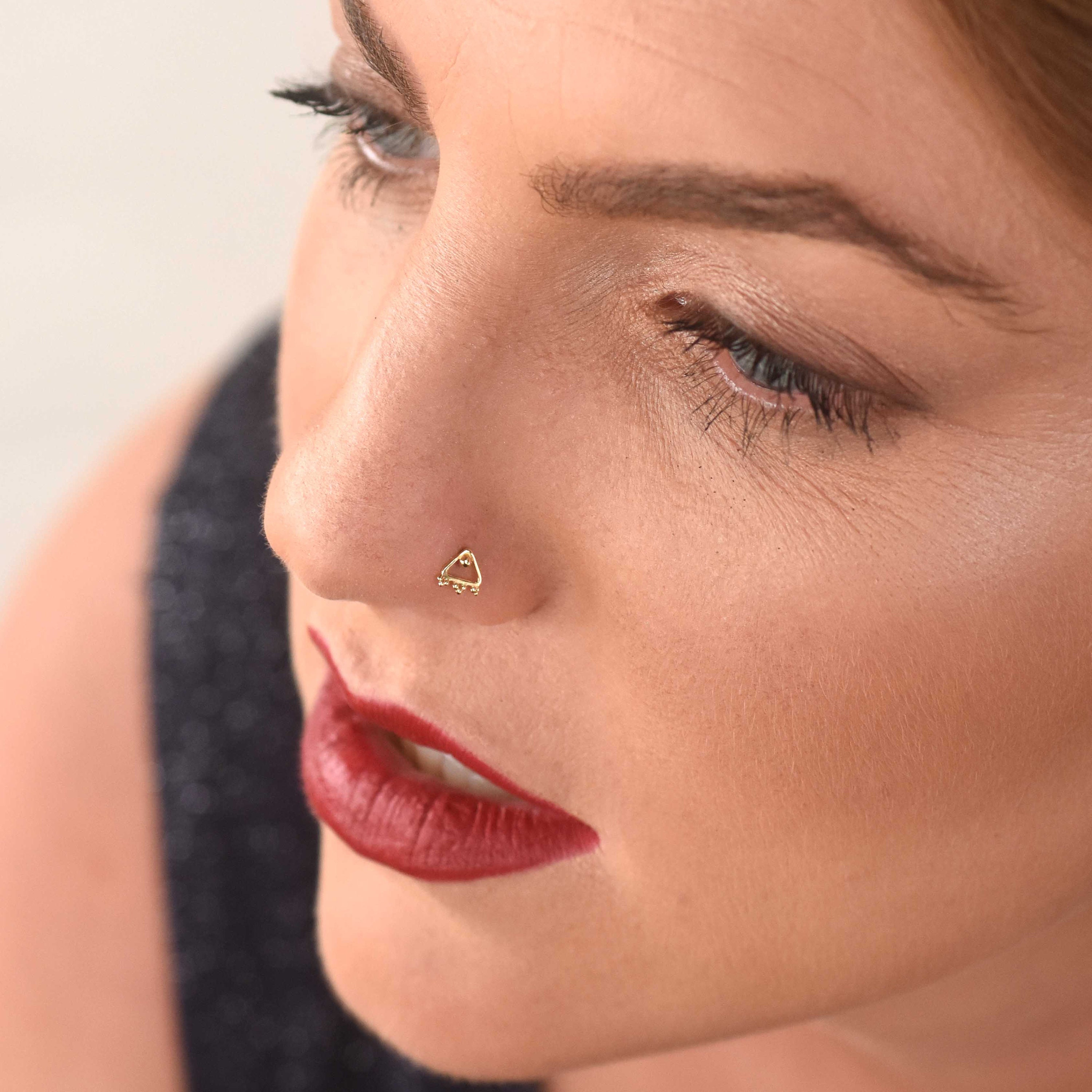 Silver Tragus Earring Indian Piercing Tragus Piercing | Etsy