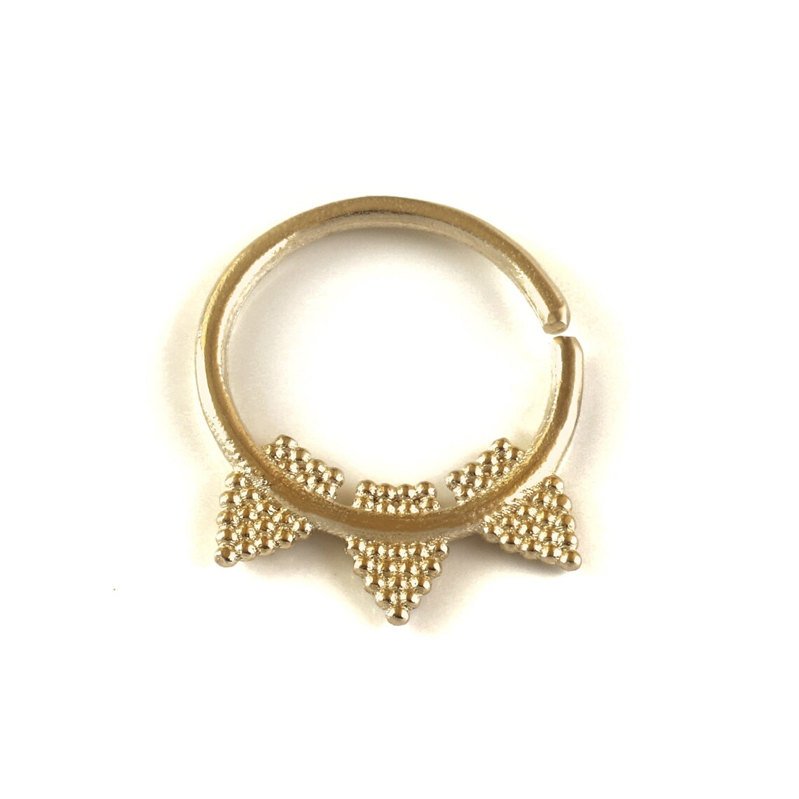 Gold Nose Ring Unique Nose Ring Indian Nose Ring Nose - Etsy