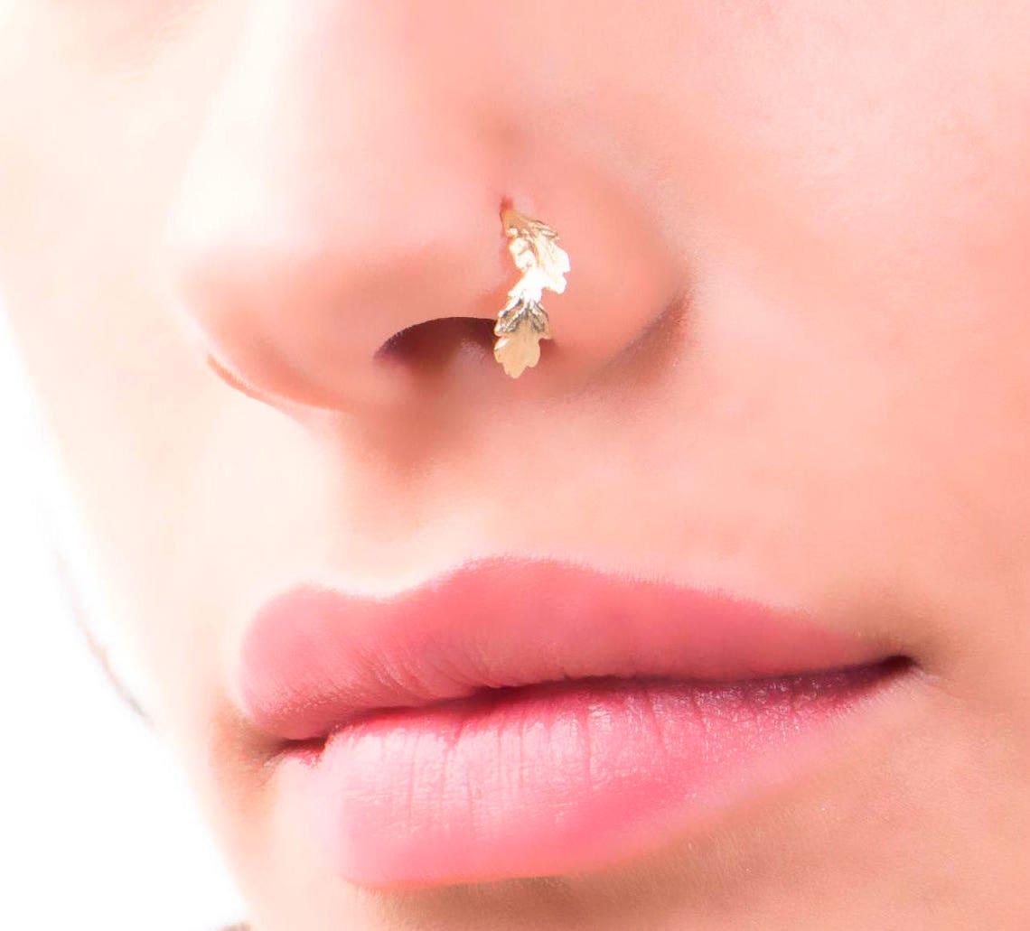 Unique Nose Ring Nose Ring Nose Piercing Nose Stud Indian - Etsy Israel