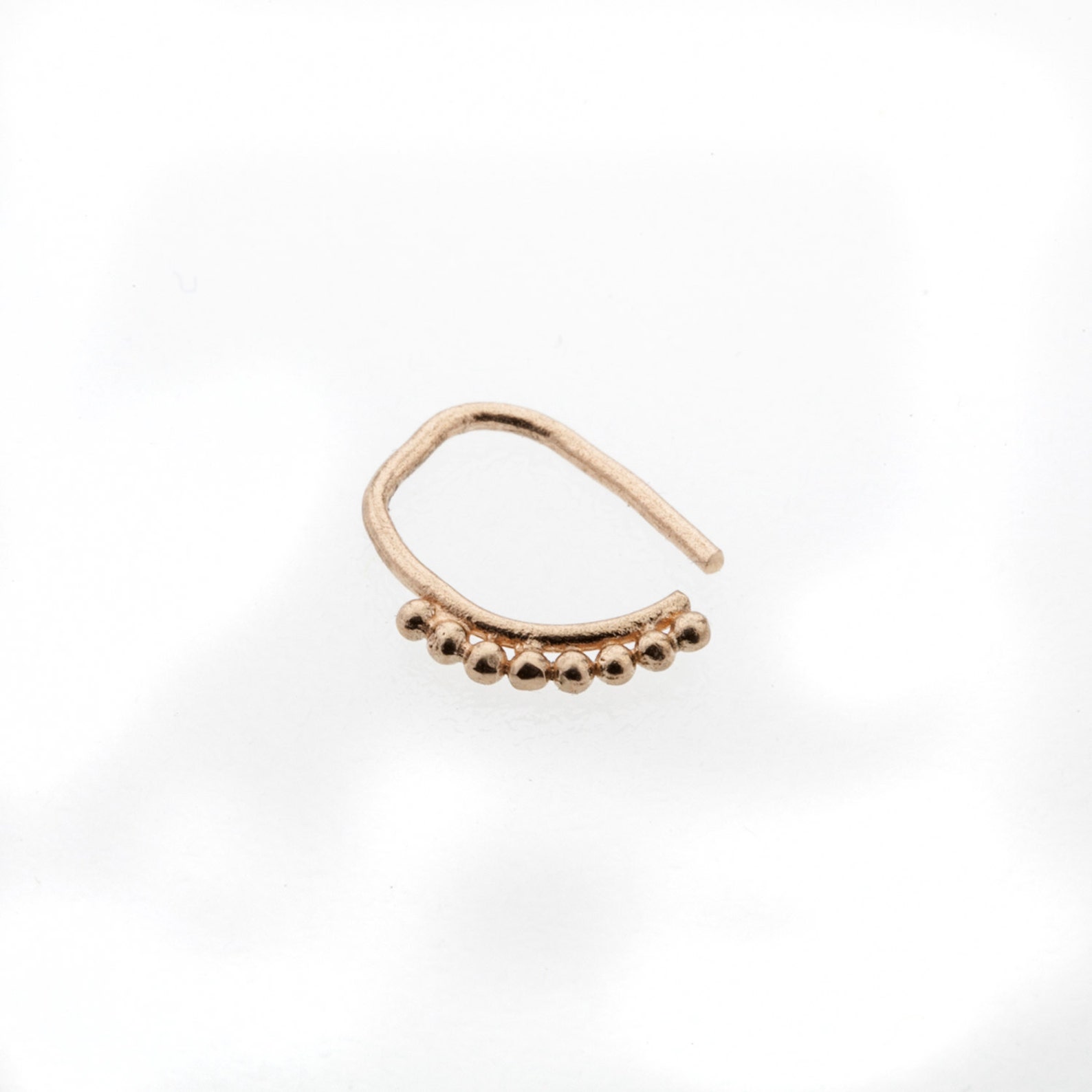 Gold Nose Ring Indian Nose Ring Nose Ring Unique Nose Ring - Etsy