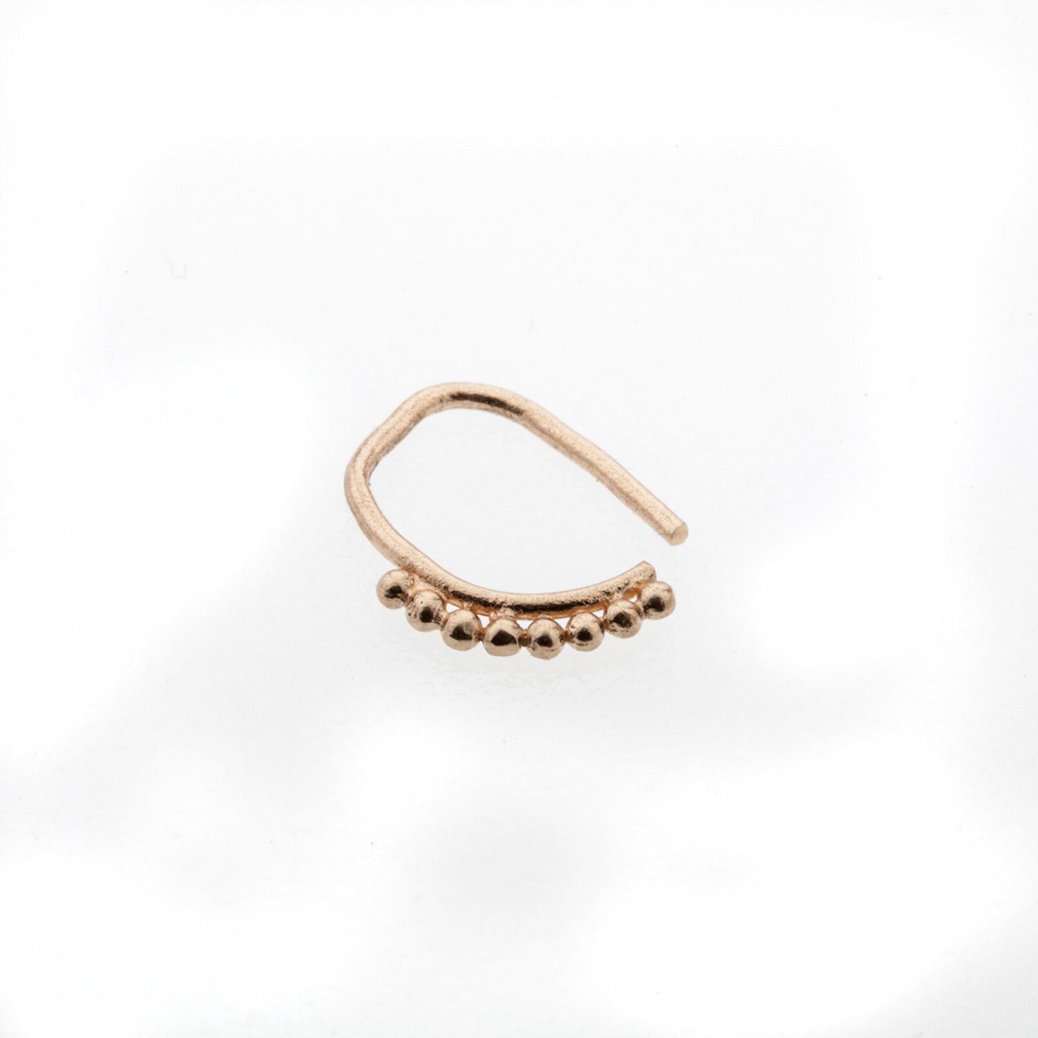 Gold Nose Ring Indian Nose Ring Nose Ring Unique Nose Ring - Etsy