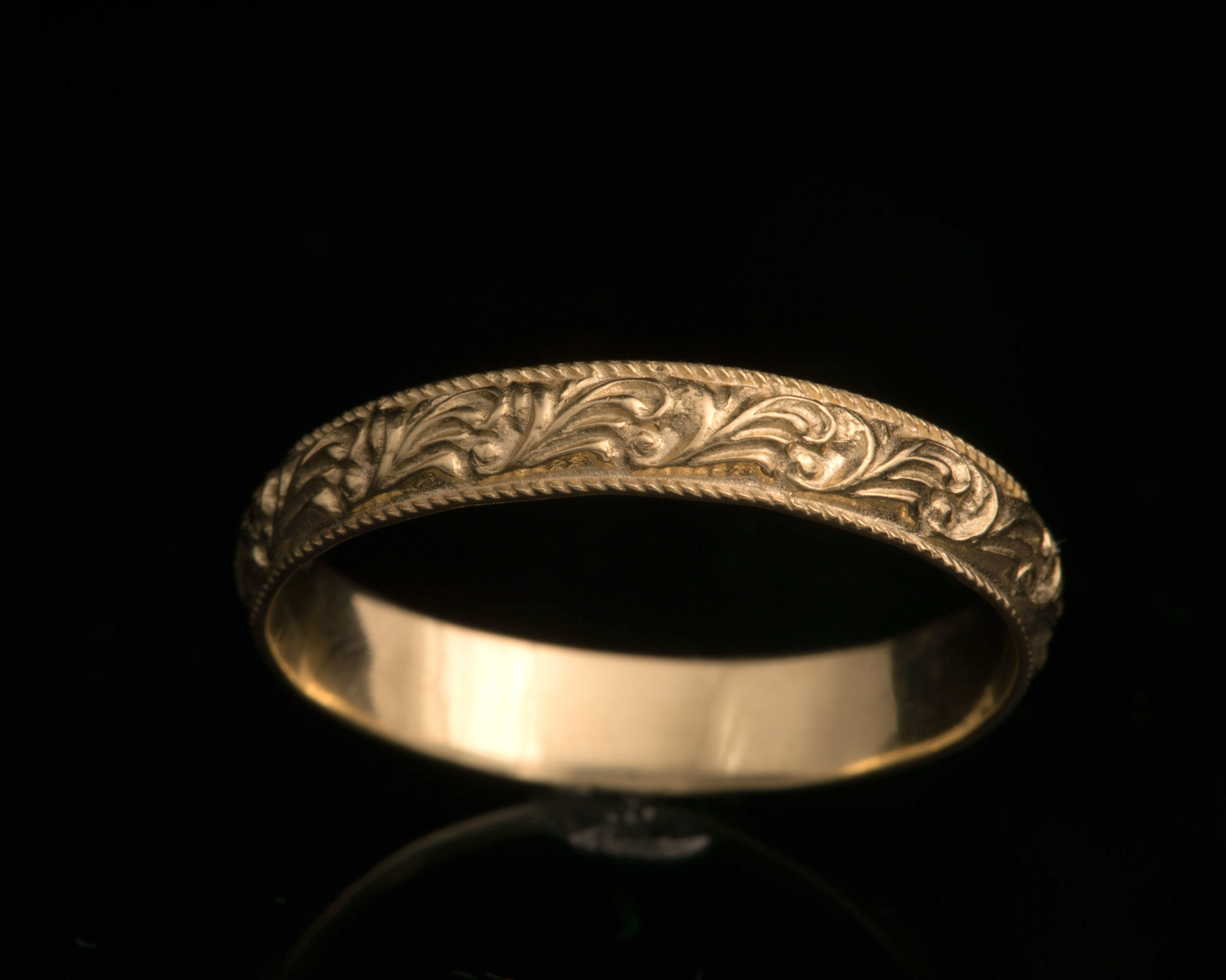 Victorian Wedding Ring Vintage Wedding Band Antique Wedding | Etsy