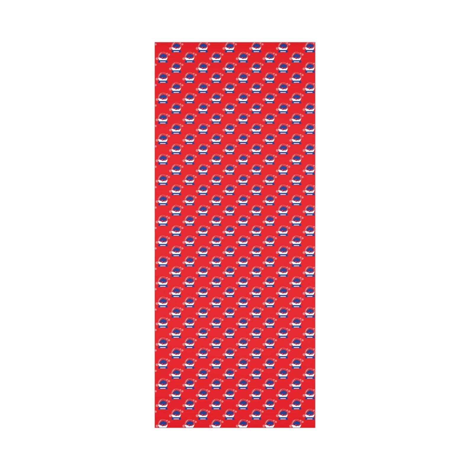 BUFFALO SNOW GLOBE - Wrapping Paper - Etsy