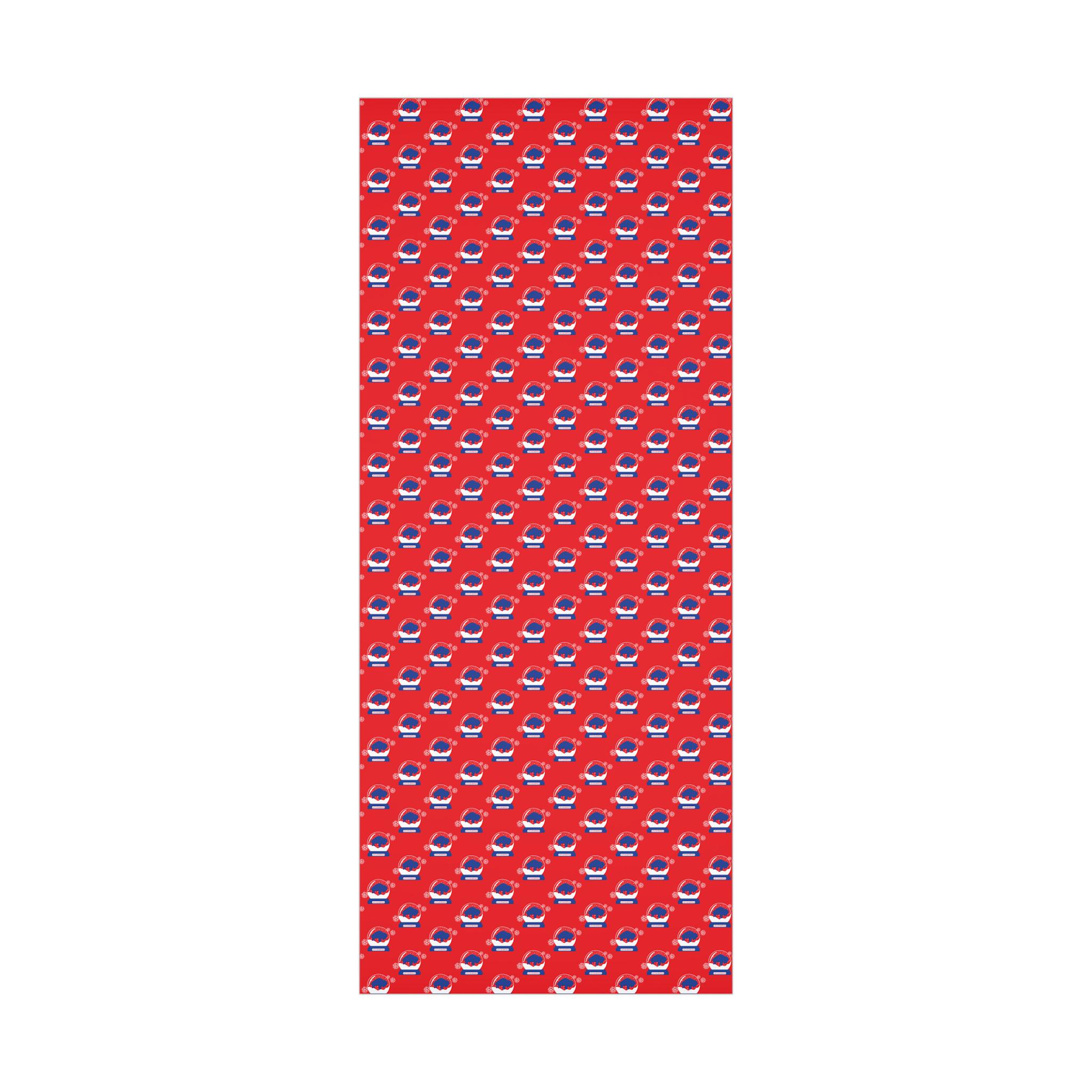 BUFFALO SNOW GLOBE - Wrapping Paper - Etsy