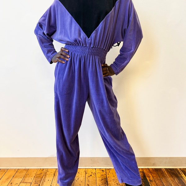 Purple Jumpsuit - Etsy