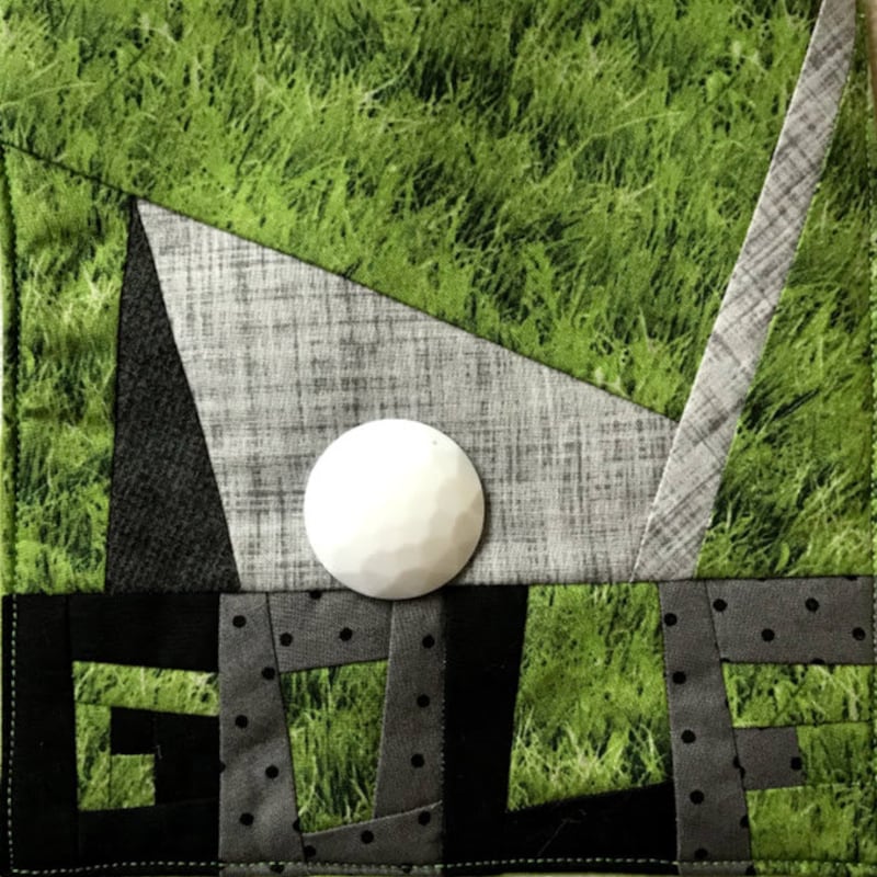 Golf Quilt Pattern - Etsy Australia