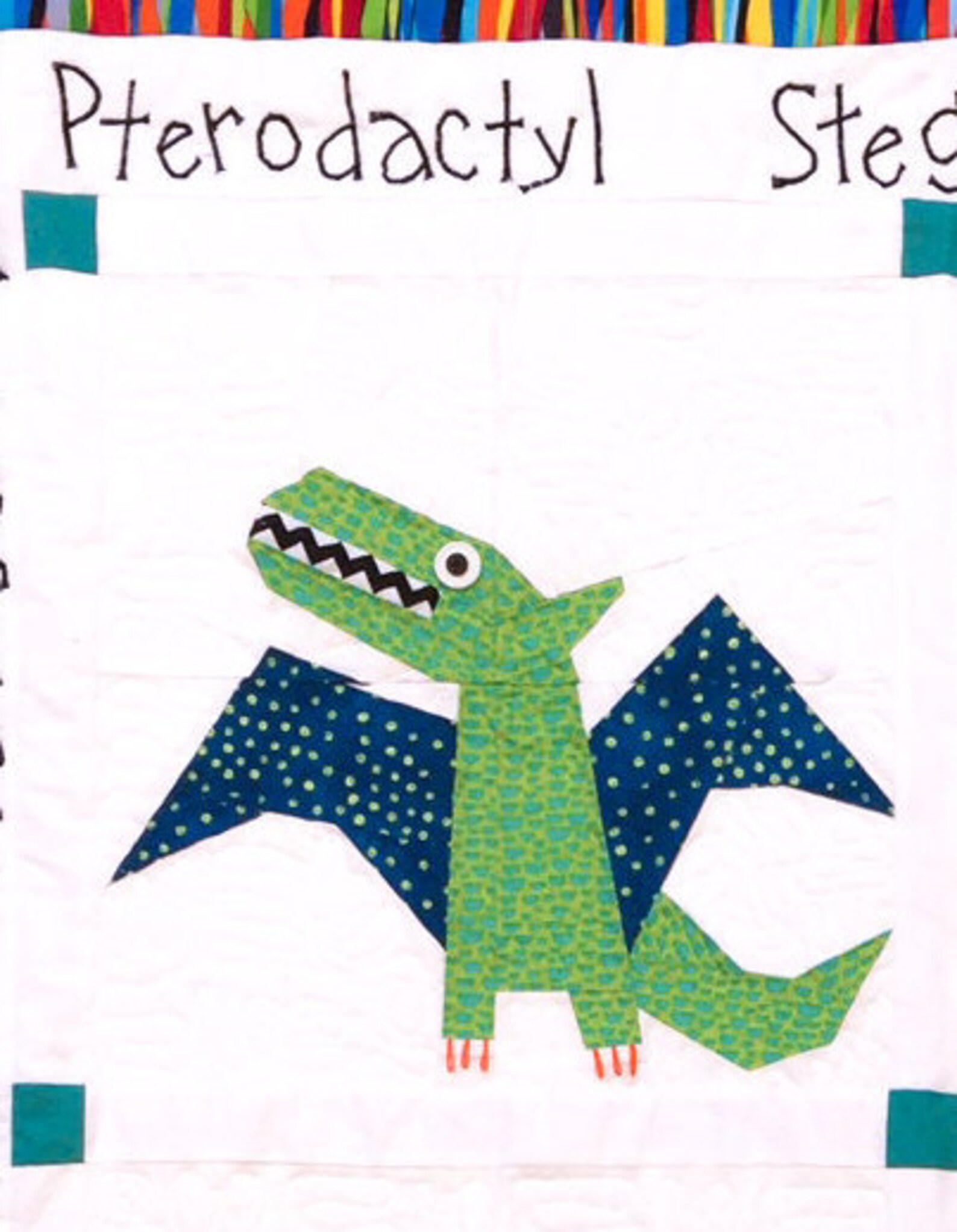 Dinosaur Paper Pieced Quilt in PDF - Etsy