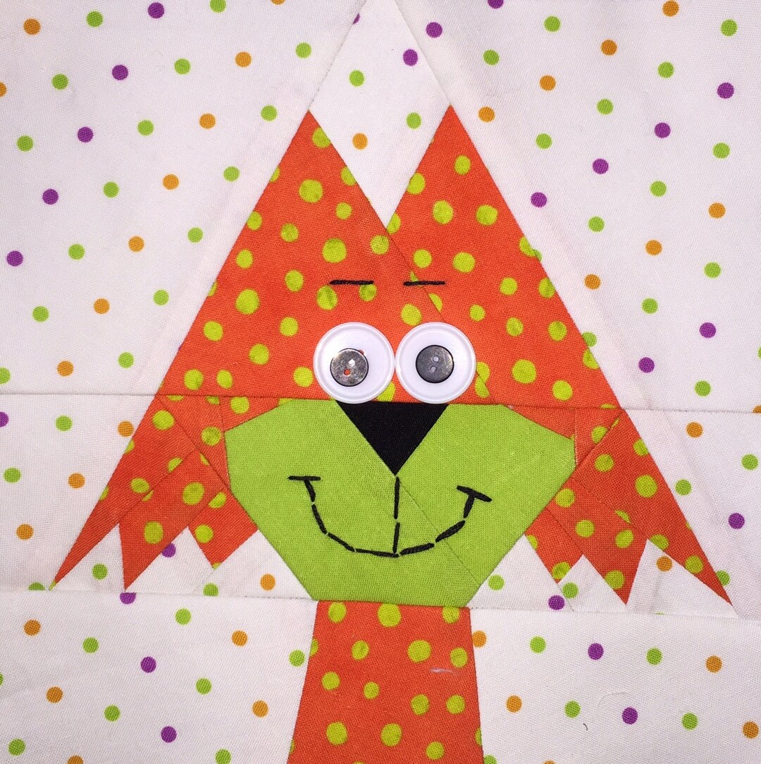 ALLEY CAT Paper Pieced Block Pattern in PDF, Instant Download, Cat ...